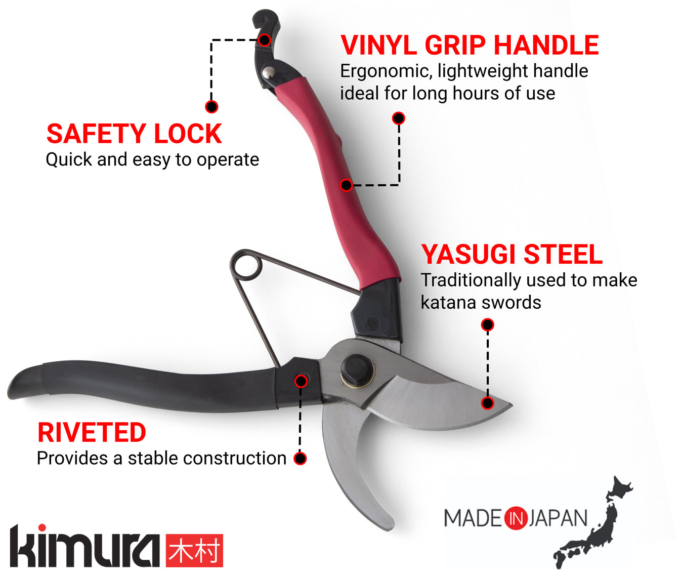 Secateurs (samurai 101+) – Kimura